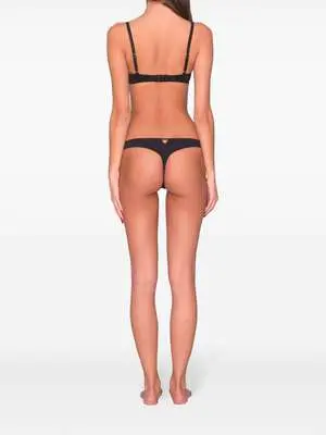 FLEUR DU MAL Le Stretch Micro Seduce U-plunge Bra - Black