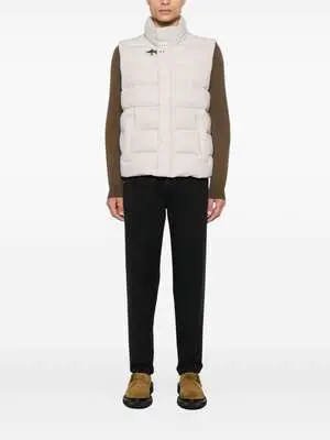 FAY Quilted Virgin Wool Gilet