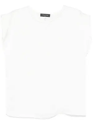 Fabiana Filippi Beaded Top - White