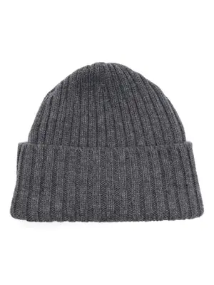 Fedeli Cashmere Beanie - Grey