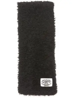 Acne Studios Logo-tag Faux-fur Scarf