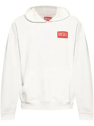 DIESEL S-boxt Hood - White