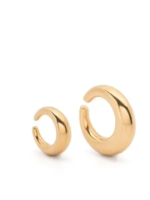 PANCONESI Circle Ear Cuffs - Gold