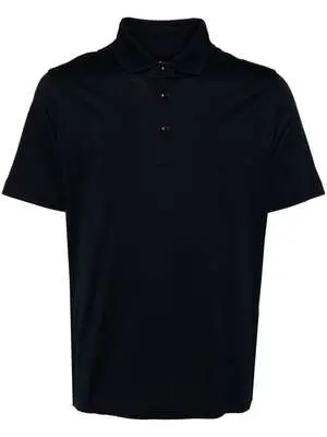 Pal Zileri Cotton Polo Shirt - Blue