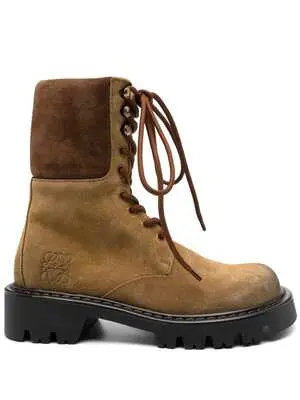 Loewe Combat Boots For Women