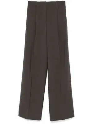 P.a.r.o.s.h Pressed-crease Trousers - Brown