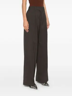 P.a.r.o.s.h Pressed-crease Trousers - Brown