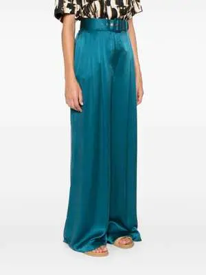 Zimmermann Silk Wide Leg Trousers