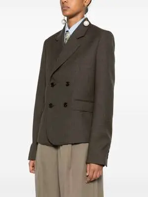 Loewe Wool Interlock Twill Blazer