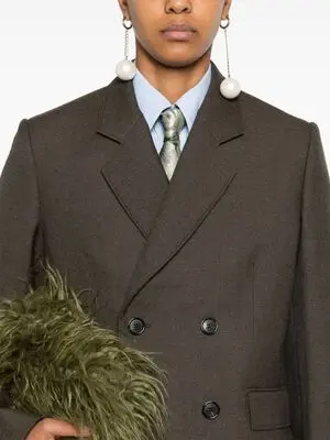 Loewe Wool Interlock Twill Blazer