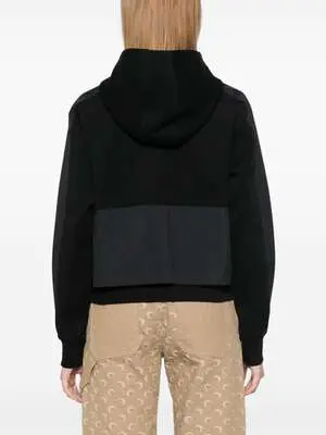 Moose Knuckles Mixmedia Hoodie - Black