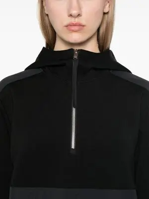 Moose Knuckles Mixmedia Hoodie - Black