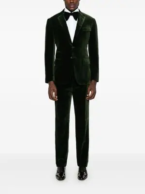 Ralph Lauren Purple Label Cotton Velvet Trousers