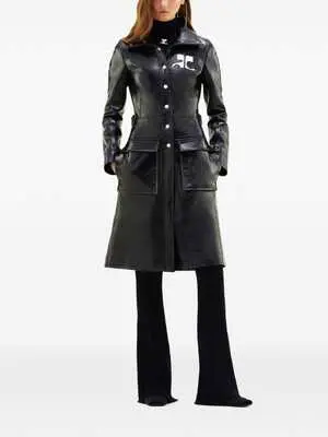 COURREGES Reedition Mid-length Coat - Blue