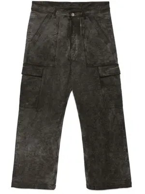 Rick Owens Distressed Cargo Trousers