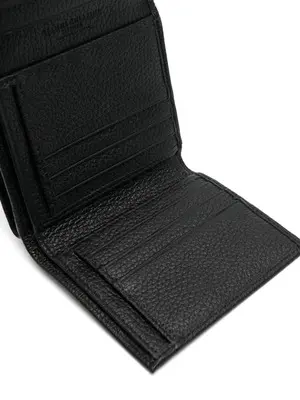 GIANNI CHIARINI Logo-stamp Wallet - Black