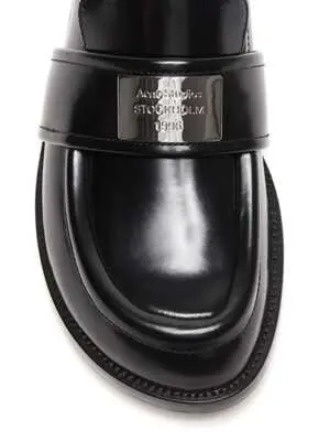 Acne Studios 30mm Brushed Leather Loafers