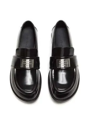Acne Studios 30mm Brushed Leather Loafers