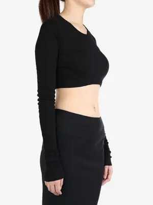 Rick Owens Cropped T-shirt