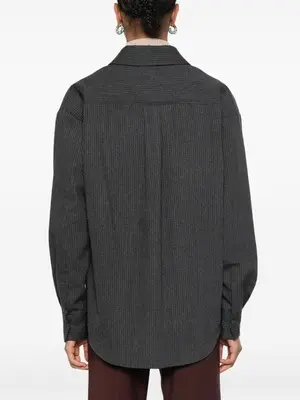 Fabiana Filippi Pinstriped Flannel Shirt