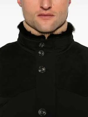 BARBA NAPOLI Mock-neck Puffer Jacket