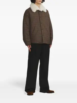 We11Done Check-print Jacket