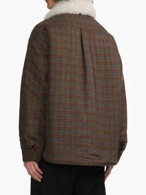We11Done Check-print Jacket