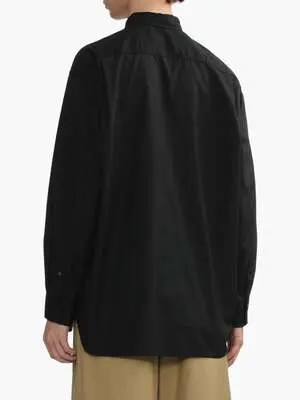 Comme Des Garçons Logo-detail Pocket Shirt - Black