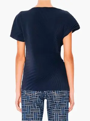 Kenzo Sunray-pleated T-shirt