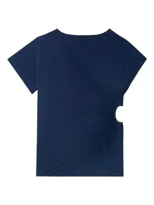 Kenzo Sunray-pleated T-shirt
