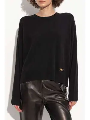 Versace Logo Sweater - Black