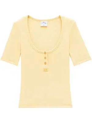 Courreges Stretch T-shirts For Women