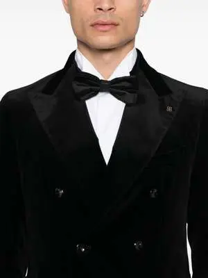 Tagliatore Velvet Double-breasted Blazer