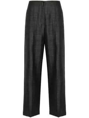 FORTE_FORTE Herringbone Wool Tailored Trousers