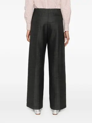 FORTE_FORTE Herringbone Wool Tailored Trousers