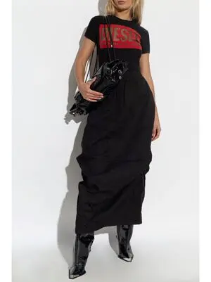 DIESEL® Ruched-detailing Skirt