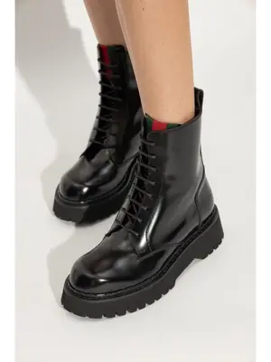 Gucci Leather Boots