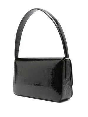 ANINE BING Croc-effect Leather Shoulder Bag