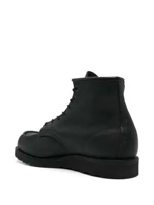 Red Wing Leather Ankle Boots - Black