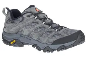 Merrell Merrell Moab 3 GTX Lace-Up Hiking Shoes - Gray
