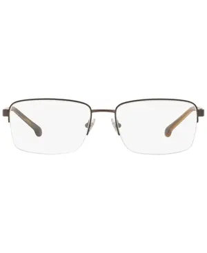 Brooks Brothers Rectangle Eyeglasses - Bronze