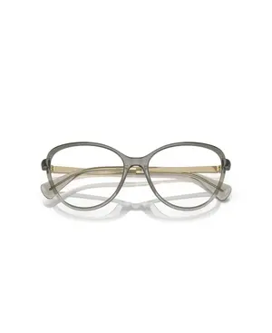 Ralph Lauren Polarized Eyeglasses - Shiny Transparent Gray