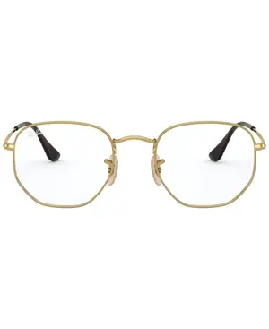 Ray-ban Ray-Ban Irregular Eyeglasses Gold-tone