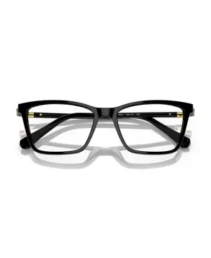 SWAROVSKI Rectangle Eyeglasses - Black