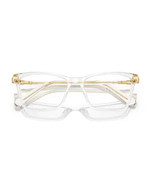 SWAROVSKI Eyeglasses With Crystal Embellishments - Transparent