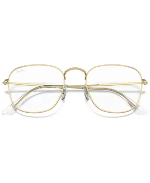 Ray-ban Square Eyeglasses - Gold-tone