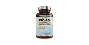 VITAMIN BOUNTY Pro-100 Probiotic With Immunity Support Veggie Capsules - No Color