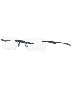 Oakley Oakley Oval Eyeglasses Dark Blue