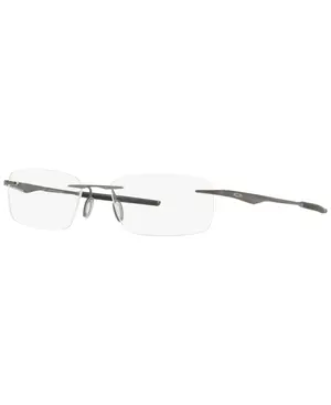 Celine Oakley Rimless Rectangle Eyeglasses - Gray