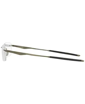 Celine Oakley Rimless Rectangle Eyeglasses - Pewter